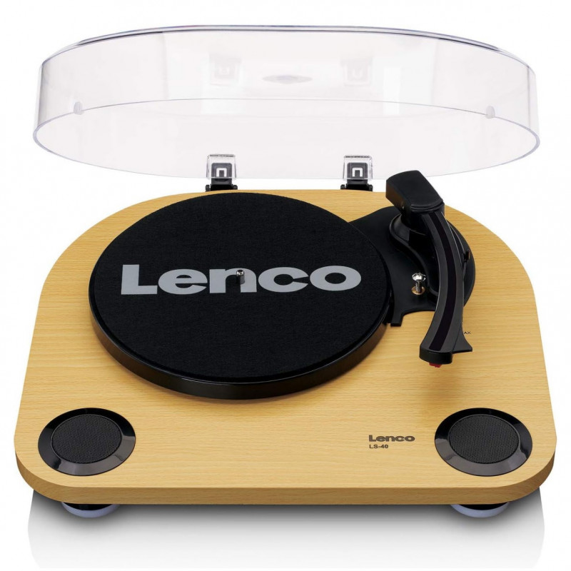 Πικάπ με ενσωματωμένα ηχεία Lenco LS-40WD, Ημιαυτόματο πικάπ, AUX, RCA ...