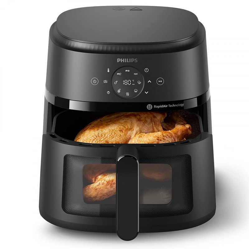 AirFryer Philips NA230/00, 1700W, 6.2L, 60-200C, 13 προγράμματα ...